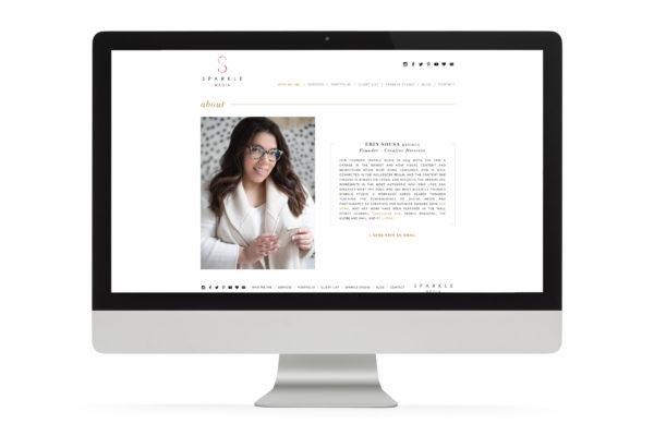 Erin Sousa's Brand & Website Launch - Danielle Connor